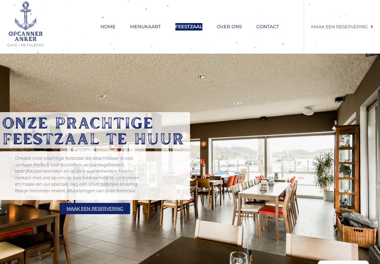 Feestzaal - Opcanner Anker